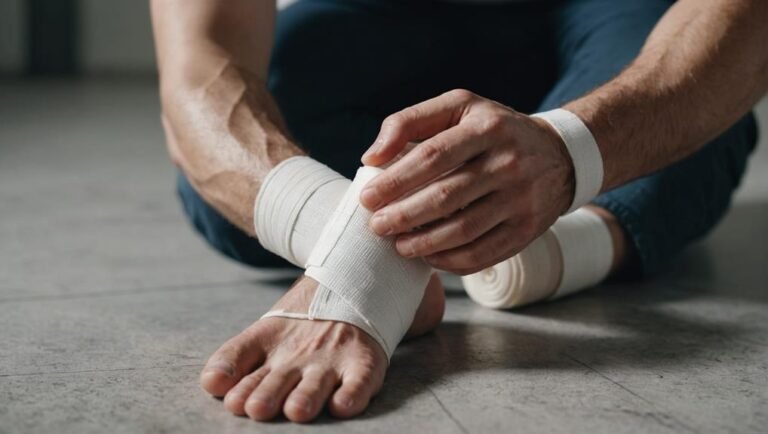 How to Wrap a Sprained Ankle - Step-by-Step Guide